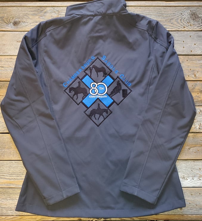 Chambersburg Saddle Club 80th Anniversary Softshell Jacket