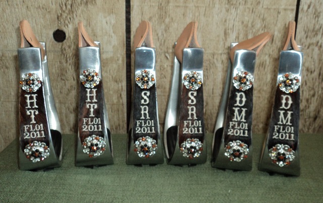 stirrups concho bling cowgirl western awards barrel racing award